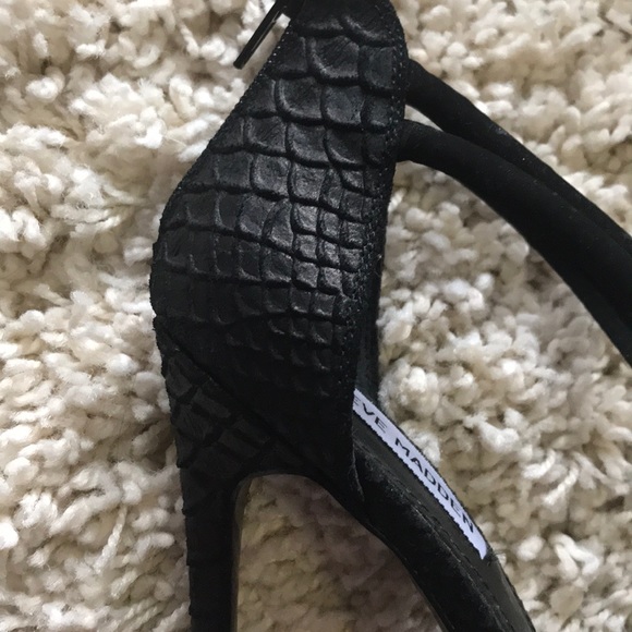 Steve Madden | Shoes | Steve Madden Heels Snake Skin | Poshmark